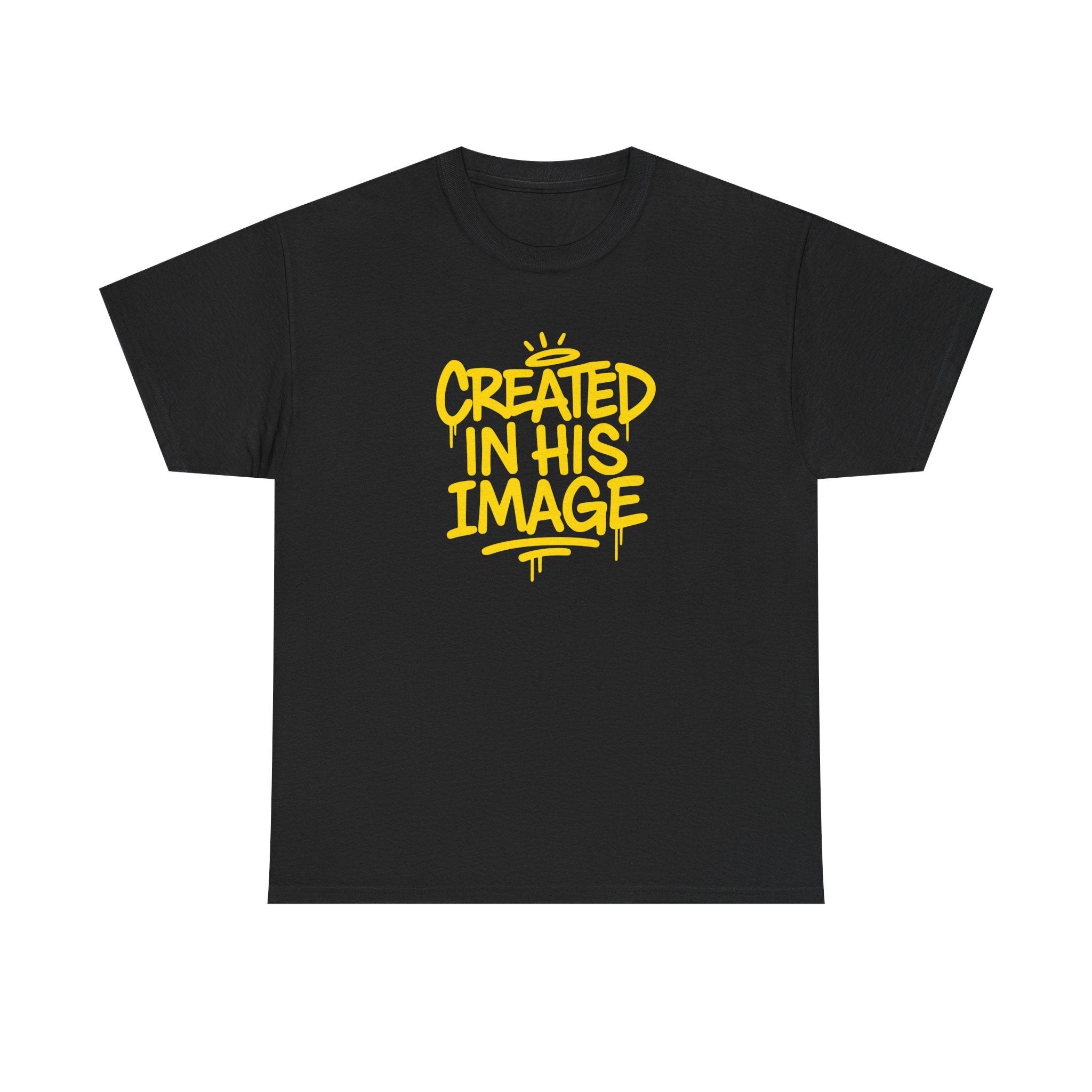 Created In His Image T-Shirt — Genesis 1:27 Inspirational Faith Tee ...